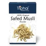 Buy TRIPHAL Safed Musli Churna (100g) - Natural and Pure - Edible Grade Premium White Musli ...