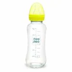 Buy Mee Mee Premium Glass Feeding Bottle (240 ml, Green) Online at Best ...
