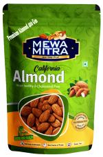 Buy Mewa Mitra 100% Natural California Premium Almonds 400 g Online at ...