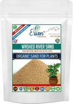 Buy Erwon Washed River Sand for Better Growth of plants Soil (0.9 kg ...