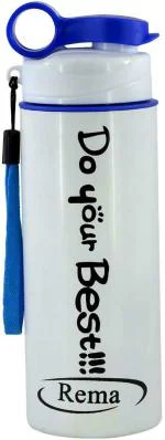 Buy Rema Blue Stainless Steel Water Bottle 400 ml (Pack of 2) Online at ...