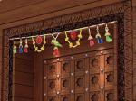 Buy CraftVatika Colorful Toran for Pooja Temple Room Diwali Navratri ...