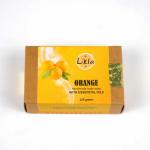 Buy Likla Orange Herbal Soap.Natural Handmade Soap. Herbal Bathing soap ...