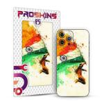 Buy PROSKINS - National Tricolour 3D Textured Mobile Back Skin/Sticker ...