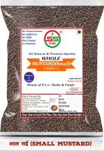 Buy SS520 Red Rai Mustard Seeds Small 100g. Ava Ginjalu Sarso Whole ...