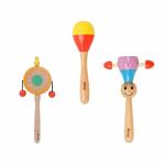 Buy Matoyi Multicolor Non-Toxic Maraca Rattle, Flat Disk Rattle and ...