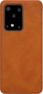 Buy Nillkin Samsung Galaxy S20 Ultra Brown Artificial Leather Flip ...