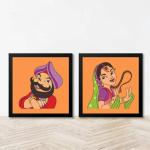 Buy Gathari Framed Posters for Room Decoration Wall Art Painting ...