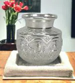 Buy Sigaram German Silver 4 Inch Kalash Chambu For Home Pooja Deccor ...