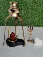 Buy SHIVAM VASTU KALA SHIVLING ART Narmadeshwar Shivling & Narmada ...