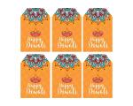 Buy Svm Craft Eco Friendly Orange Diwali Gift Tag (Pack Of 75) Online ...