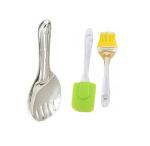 Buy FIRST FRONT Stainless Steel Kitchen Tools Rice Palta With Big ...