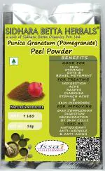 Buy Sidhara Betta Herbals Punica Granatum (Pomegranate) Peel Powder ...