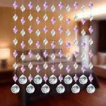 Buy NP Crystal 3 Feet Strings Bead Hanging Door Window Curtain Divider ...