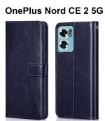 Buy Jotech Vintage Flip Cover For OnePlus Nord CE 2 5G- Blue Online at ...