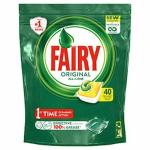 Buy Fairy All in One Dishwasher Tablets Lemon 40's Online at Best ...