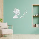 Buy WallWear - Self Adhesive Mirror Finish Acrylic Sticker (L-Angle ...