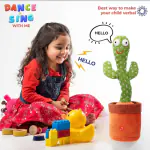 Buy TOYOLOGY USB Operated Talking Cactus Toys for Kids Dancing Cactus Toys Online at Best Prices ...