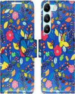 Buy MyFlips Flip Cover for Vivo Y200e 5G (Blue, Magnetic Case, Pack of ...