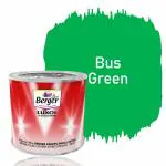 Buy Berger Paints Luxol Hi Gloss Metal & Wood Paint| BUS GREEN | 200 ML ...