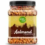 Buy BEING VEGAN California Almond, California Badam Giri | American Almonds Dry Fruit Healthy ...