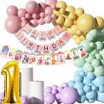Buy House of Banter First Birthday Decorations for Boys, Girls, Kids ...