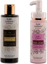 Buy PURE AATMAN Head to Toe Refreshing Body Lotion and Shower Gel for ...