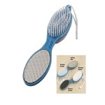 Buy 4 in1 Pedicure Paddle Brush with Pumice Stone Cleanse Scrub Buff ...