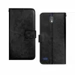 Buy Jotech Vintage Flip Cover For Jio Next - Black Online at Best ...