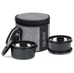 Buy Sylver Bitebox Set Of 2 Vertical Lunch box Online at Best Prices in ...
