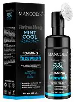 Buy Mancode Mint Cool Face Wash For Men 150ml | With Built in Face Brush | Removes Dirt and ...