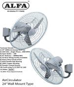 Buy Alfa Air Circulator 24 Wall Mount Fan Online at Best Prices in ...