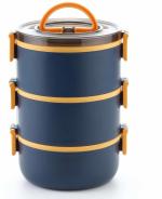 Buy Ranic Plastic 3 Containers Lunch Box, 700 Ml Online at Best Prices ...