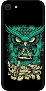 Buy instyler Apple iPhone SE (2020) Matte Vinyl Owl Printed Mobile Skin ...
