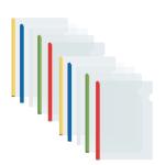 Buy UNIXAA Plastic Clear Transparent Strip File Cover A4 Paper ...
