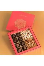 Buy Jus' Trufs Charming Box With Classic Truffles and Dry Fruits (Pack ...