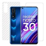 Buy Hobbytronics Realme Narzo 30 4G Transparent Scratch Resistant, Anti ...
