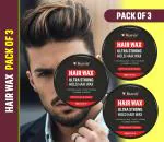 Buy KURAIY 100% Pure Stronghold Hair Wax| Crystal Hair Wax for Men ...