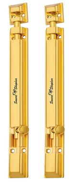 Buy Smart Shophar Brass Royal Tower Bolt 6 Inches Gold Pack of 2 Online ...