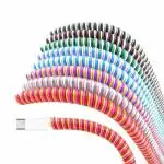 Buy WOLFANO Cable Protector Spiral Tube, 1.5 metre, 3 Pcs | for ...