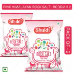 Buy Shukti Pink Himalayan Rock Salt / Sendha Namak - 500 gm | Pack of 2 ...