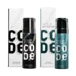 Buy Wild Stone CODE Chrome & Steel No Gas Long Lasting Body Perfume for ...
