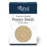 Buy TRIPHAL Poppy Seeds or Posta Dana or Posto or Khas Khas - Clean and ...