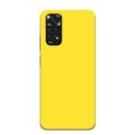 Buy MobiEra Redmi Note 11 Plain Yellow Color Design Plastic Hard Case ...