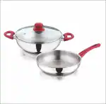 Buy Kitchen Essentials-Perpetua-Stainless Steel 2Pcs Impact Forged ...