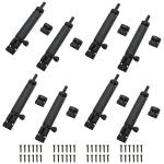 Buy Volo Black Matt Finish Premium Zaylo Tower Bolt with Screws, 4 inch ...