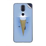 Buy GADGETSWRAP Printed Vinyl Skin Sticker for Nokia 8.1 - iceberg ice ...