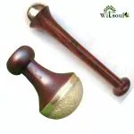 Buy WITSOUL kansa wand foot and face massager combo/Kansa vatki with ...