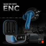 Buy PLAYGO MUZE4 with Quad-Microphones ENC TWS with Digital Display, In-Ear design, Upto 40 ...