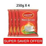 Buy Wagh Bakri Navchetan| Tea| Premium Tea| 250 Gm Each| Pack of 4| 1 ...